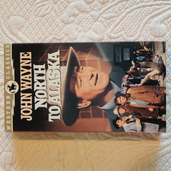 Fox | Media | John Wayne In North To Alaska Western Classic Vhs Movie ...